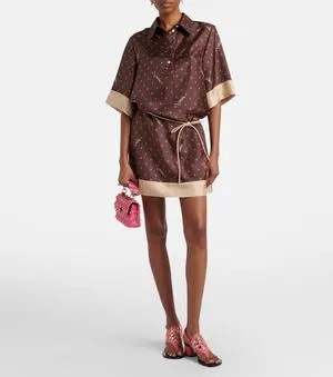 Valentino Garavani Studded Suede Thong Sandals