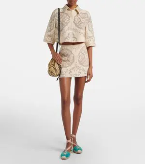 Valentino Garavani Suede Espadrilles With Lace-up Detailing