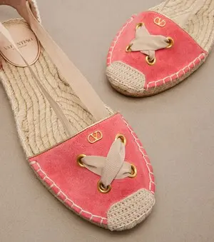 Valentino Garavani Resort Suede Espadrilles