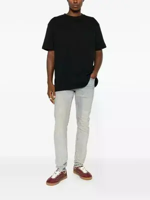 PURPLE BRAND Logo-print Crew-neck T-shirt