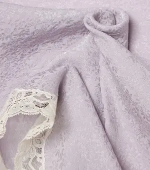 Chloé Printed Silk Jacquard Scarf