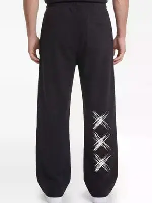 EXIT SOCIETY Xxx Logo-print Drawstring Track Pants