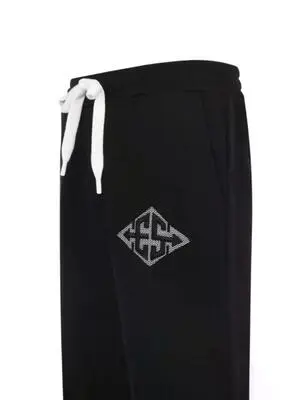 EXIT SOCIETY Xxx Logo-print Drawstring Track Pants