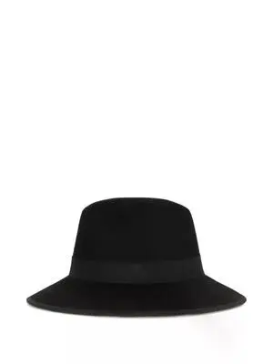Valentino Garavani Vlogo Fedora Hat - Black