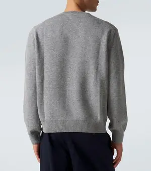 Loewe Anagram Wool Sweater - Grey