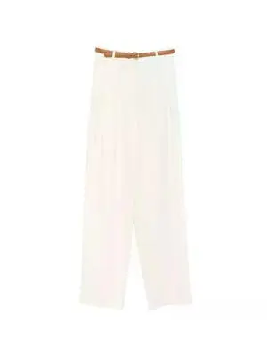Max Mara Adunco Pleated Trousers - Neutrals