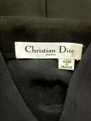 Dior Sleeveless Color-blocked Dress
