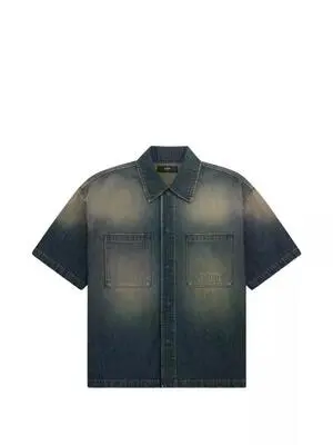 Amiri Short-sleeved Denim Shirt