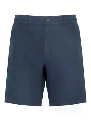 MC2 SAINT BARTH Ischia Linen Bermuda Shorts