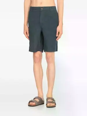 MC2 SAINT BARTH Ischia Linen Bermuda Shorts