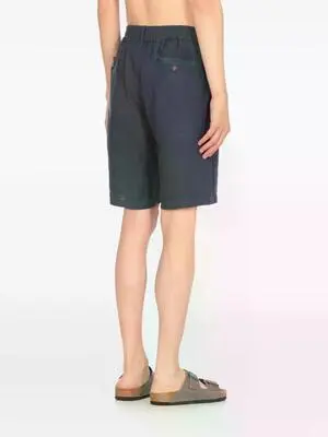 MC2 SAINT BARTH Ischia Linen Bermuda Shorts