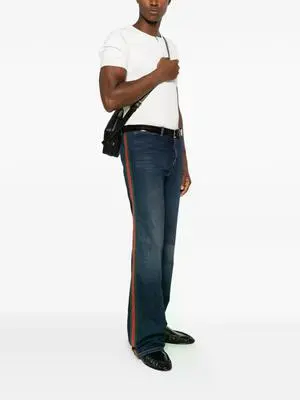 Gucci Web-stripe Jeans