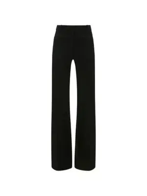 Victoria Beckham Alina Patch-pocket Trousers - Black