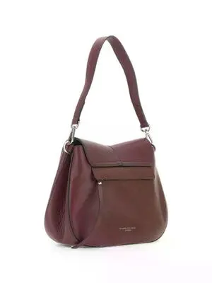 GIANNI CHIARINI Helena Round Leather Shoulder Bag