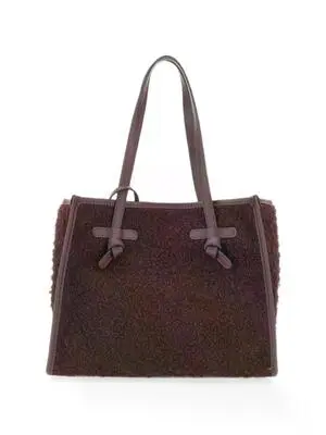 MARCELLA CLUB Bouclé Effect Tote Bag