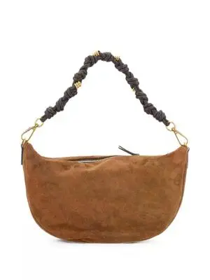 GIANNI CHIARINI Cleo Suede Shoulder Bag