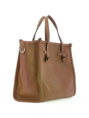 MARCELLA CLUB Miss Marcella 32 Grain Leather Tote Bag