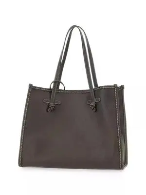 MARCELLA CLUB Marcella Knot-detail Leather Tote Bag