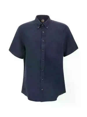 COLMAR Button-down Short-sleeve Shirt - Blue