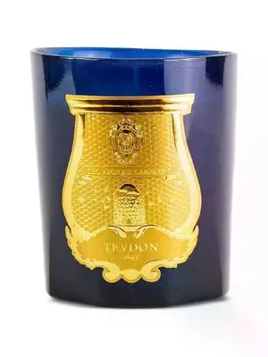 TRUDON Reggio Logo-plaque Candle - Blue