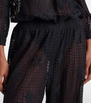 Melissa Odabash Tully Crochet Jumpsuit