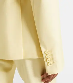 Alexander McQueen Wool Single-breasted Blazer