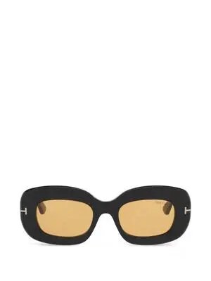 TOM FORD Islay-02 Rectangle-frame Sunglasses - Black