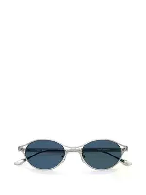 Tory Burch Deco Oval-frame Sunglasses