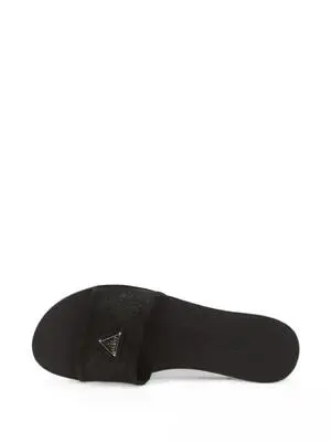 Guess Elysone Logo-print Flat Sandals