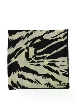 TOM FORD Abstract-print Pocket Square