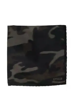 TOM FORD Camouflage-print Pocket Square
