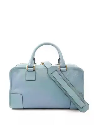 Loewe Amazona 28 Two-way Handbag - Blue