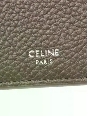 Celine Bifold Leather Card Holder