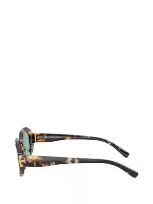 Tory Burch Double T Geometric Sunglasses