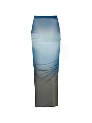 BAOBAB Nia Mesh Draped Maxi Skirt