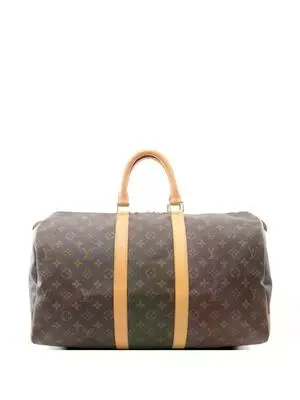 LOUIS VUITTON Keepall 45 Holdall - Brown