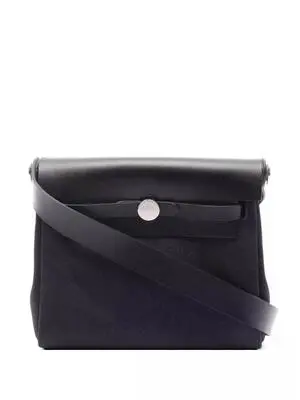 Hermès Herbag Zip Mini Shoulder Bag - Black