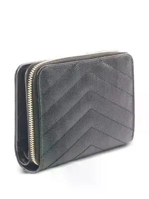 Saint Laurent 2020s Monogram Bi-fold Wallet - Black