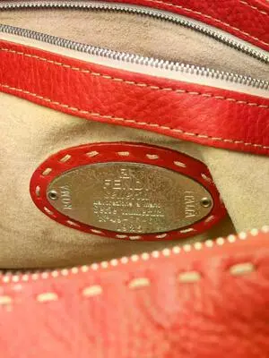 Fendi Selleria Leather Shoulder Bag