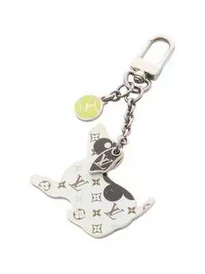 LOUIS VUITTON Dog Charm - Silver