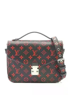 LOUIS VUITTON Monogram Tote Bag - Black