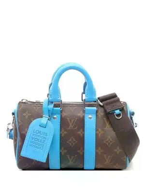LOUIS VUITTON 25 Keepall Bandoulière Monogram Canvas Bag - Brown