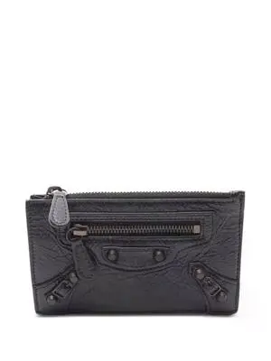 Balenciaga 2020s Le City Studded Coin Wallet
