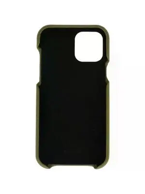 TOM FORD Logo-print Grained-texture Phone Case