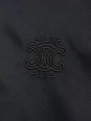Celine Triomphe Embroidered Windbreaker Jacket