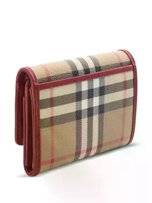 Burberry 2020s Nova Check Trifold Wallet
