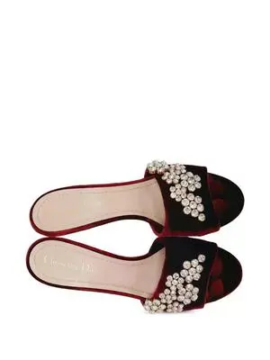 Dior Soul Swarovski Rhinestone Mules