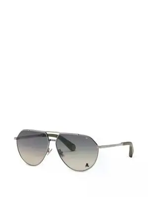 Philipp Plein Skull-motif Pilot Sunglasses