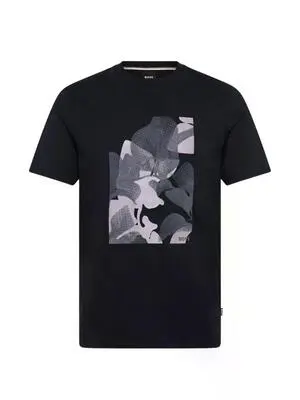 BOSS Graphic-print Crew-neck T-shirt