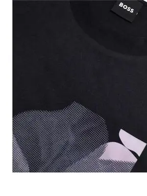 BOSS Graphic-print Crew-neck T-shirt